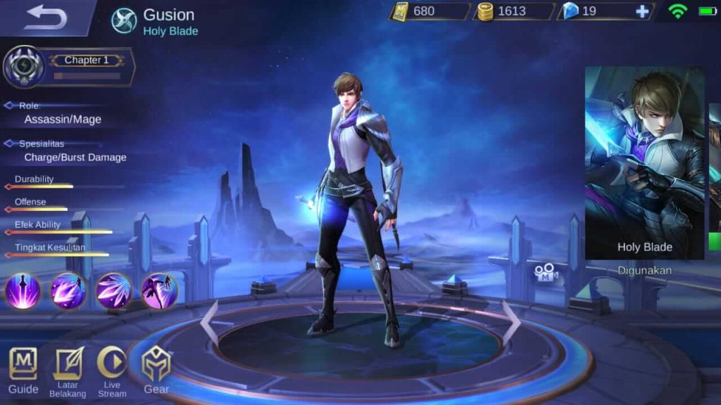 Meet Gusion ML: One of the Deadliest Assassin Heroes in MLBB