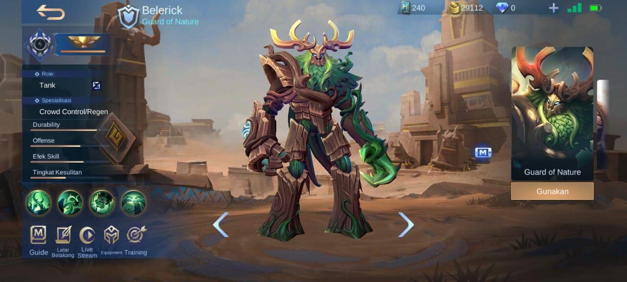 Belerick Mobile Legends: Build Items, Skills, and How to Use