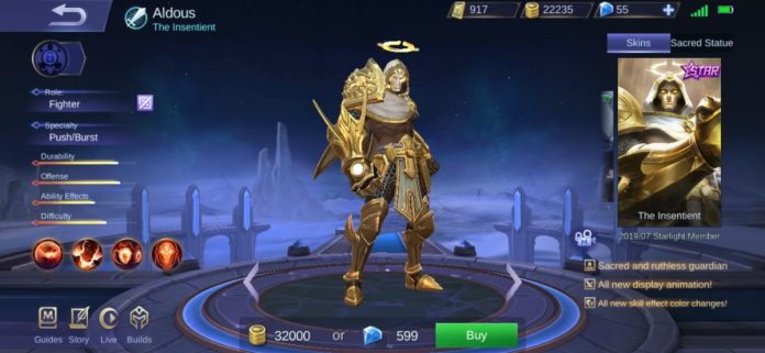 Complete Guide of Hero Aldous Mobile Legends