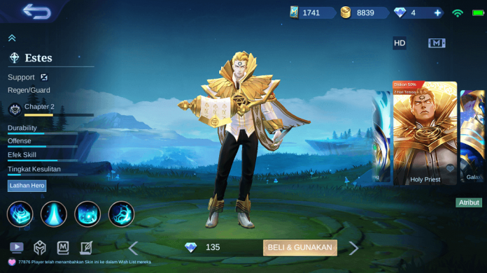 Guide to Use Estes Mobile Legends Optimally as a Support Hero