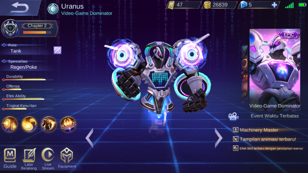 Create Best Tank with Uranus