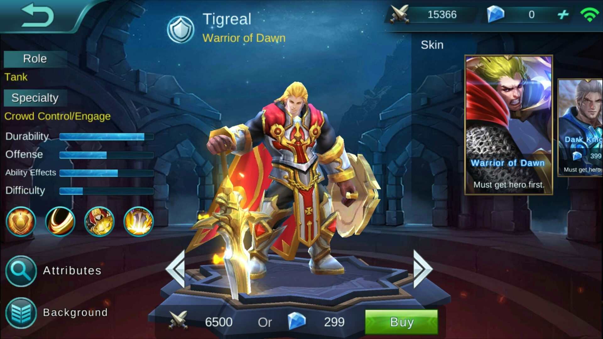 Tigreal ML Skills and Best Build to Overpower This Hero