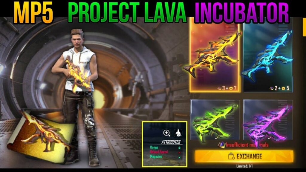 MP5 Weapons Maximally in Free Fire Battles