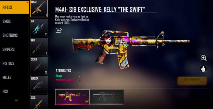 Types of M4A1 Weapons and Tips to Use Them in Free Fire - UniPin Blog EN