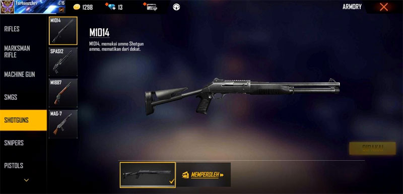 Things You Should Know About the FF M1014 Weapon Free Fire - UniPin Blog EN