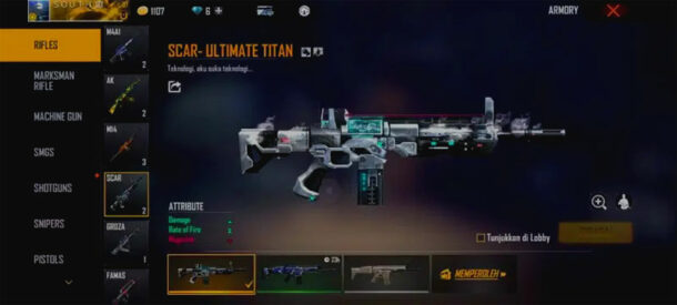 One of The Most Liked Weapons! Scar Free Fire - UniPin Blog EN