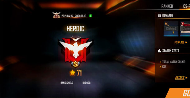 A Brief Guide of Rank Free Fire for New Player - UniPin Blog EN