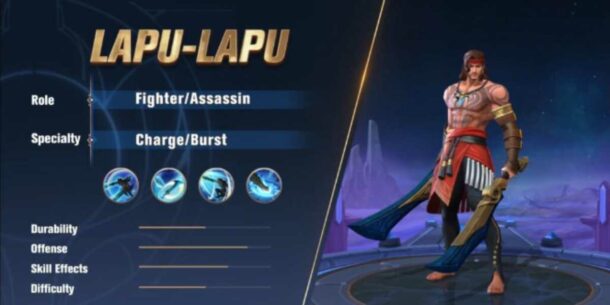 Guide to Playing Lapu-Lapu MLBB: Skills, Build, & Tips