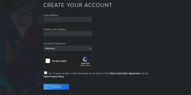 How To Create Steam Account For Beginner