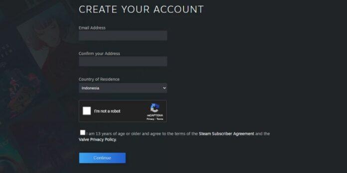 How To Create Steam Account For Beginner