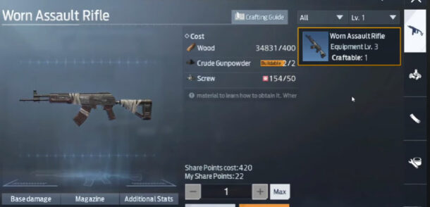 A Guide How To Maximize Undawn Weapon