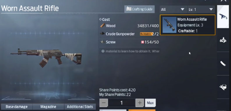 A Guide How To Maximize Undawn Weapon