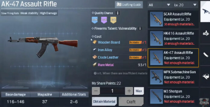 A Guide How To Maximize Undawn Weapon