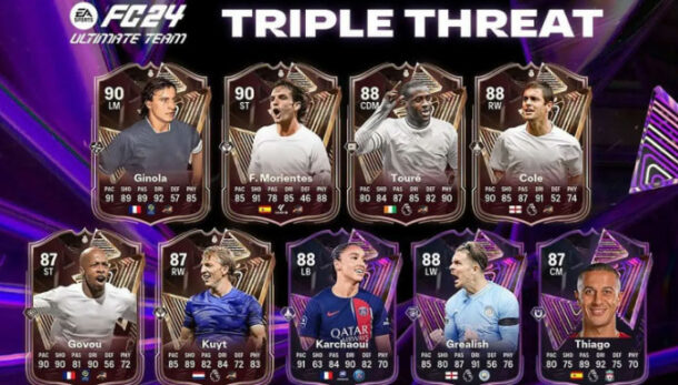 A Guide to EA FC 24 Triple Threat featuring New Cards