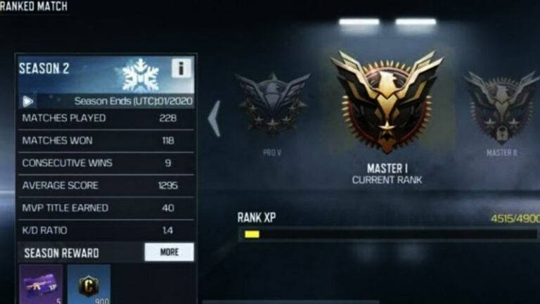 CODM Ranks Lowest to Highest and Tips to Reach it