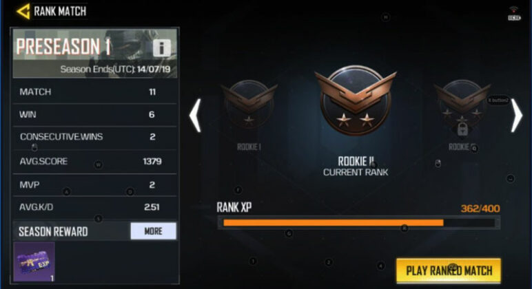 CODM Ranks Lowest to Highest and Tips to Reach it