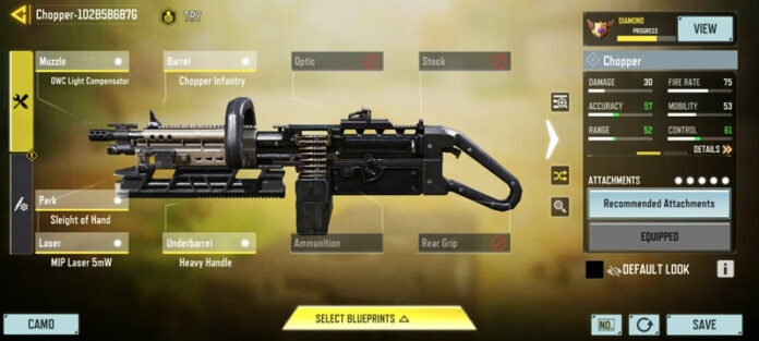 Best Chopper Loadout COD Mobile 2024
