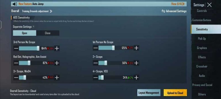 BGMI Sensitivity Code No Recoil Jonathan 2025 Guide
