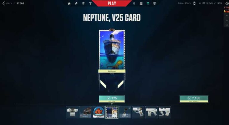 Neptune 2.0 Valorant: Skin, Price, Effect, and Release Date