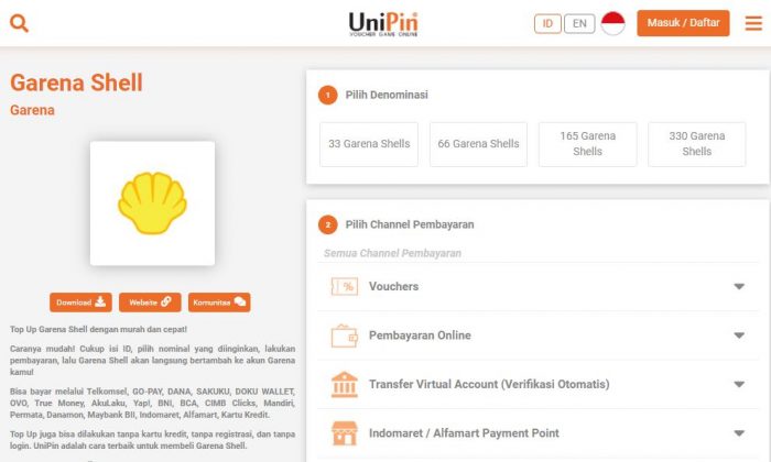 Garena Shell, Alat Transaksi Agar Main Game Makin Seru