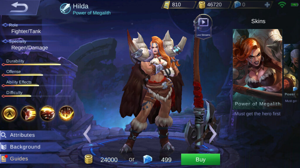 Bermain Hilda Mobile Legends? Pelajari Dulu Skill dan Buildnya