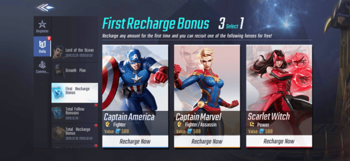 Cara Dapat Hero Gratis di Game Marvel Super War