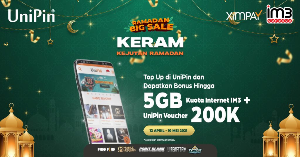 Promo top up game Ramadhan 2021