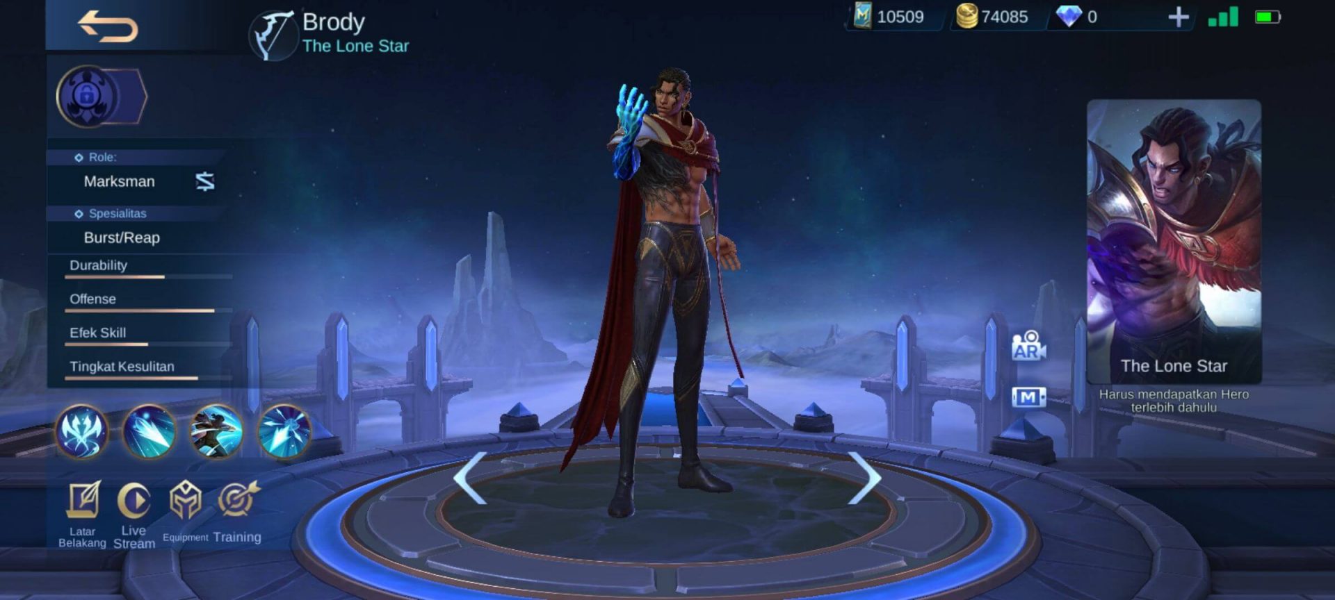 Hero Brody Mobile Legends