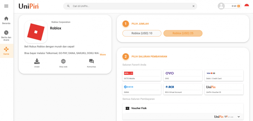 Cara Mudah Beli Robux Di Indomaret