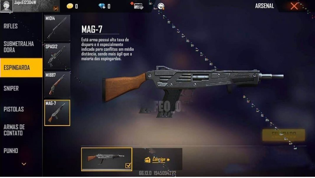 MAG-7 FF, Shotgun Terbaru yang Memiliki Peluru Terbanyak