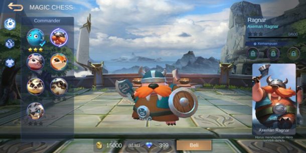 Ragnar Magic Chess, Pilihan Tepat untuk Early Game