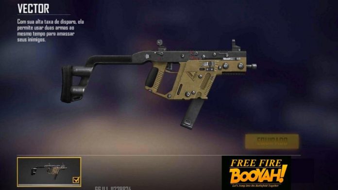 Cara Menggunakan Senjata Vector, SMG FF yang Overpower