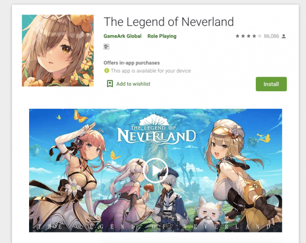 Cara Mudah Top Up The Legend of Neverland