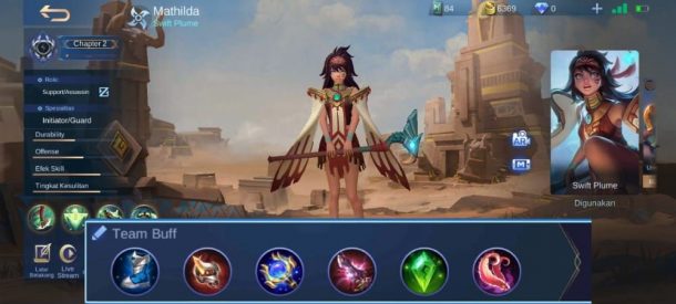 Panduan Build Mathilda Mobile Legend