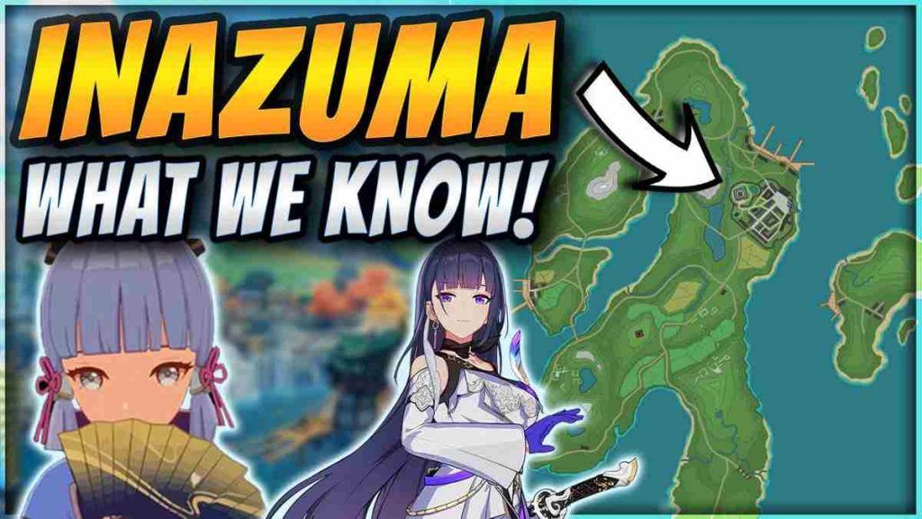 Karakter dan Map Inazuma Genshin Impact, Wajib Tahu!