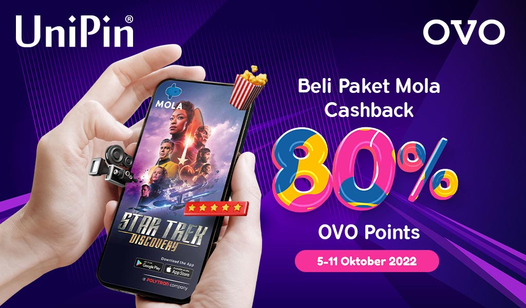 OKTOBER PROMO LAGI – Beli Paket Mola di UniPin Cashback 80% OVO Points ...