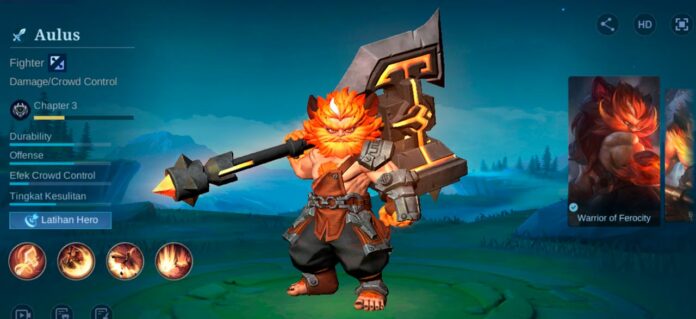 Panduan Hero Aulus Mobile Legends Best build, skills, emblem, dan Combo ...