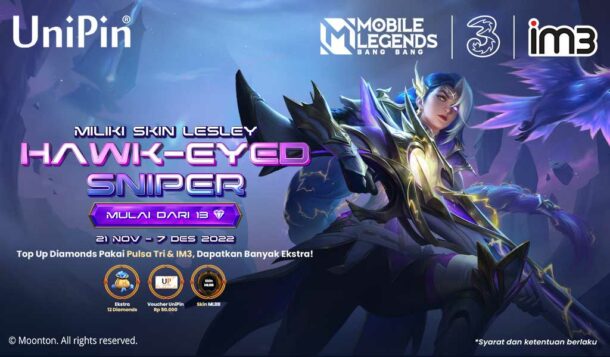 Miliki Skin Lesley “Hawk-Eyed Sniper” dan Beragam Bonus Lainnya dengan ...