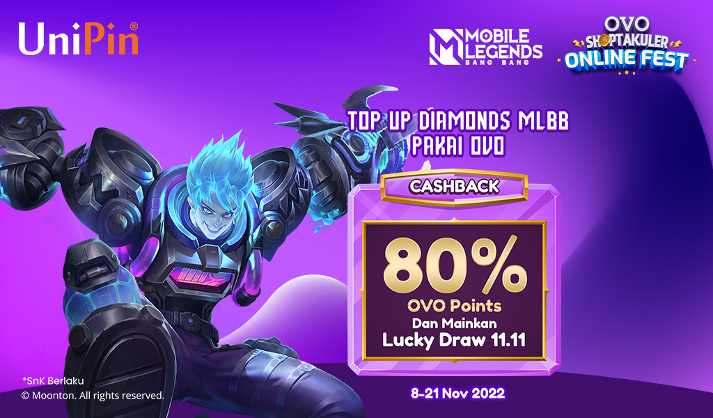 Dapatkan Lucky Draw Skin Gusion & Cashback 80% OVO Points di UniPin ...
