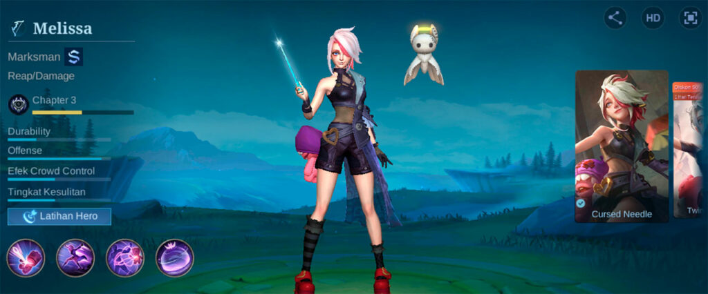 Melissa Hero Marksman MLBB – Panduan Skill dan Combo Paling Sakit - UniPin
