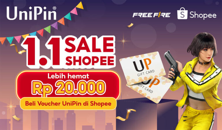 Promo Voucher UniPin Shopee 1.1