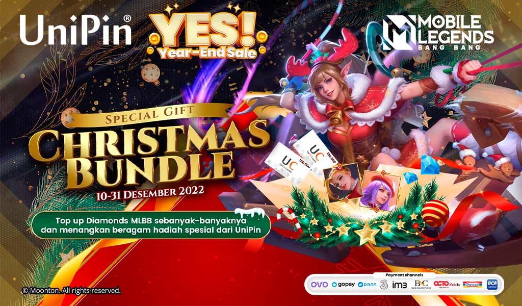 [Year-End Sale] Triple Reward! Top up Diamonds MLBB