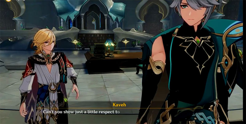 Kaveh Genshin Impact, Penghuni Archin Quest Sumeru