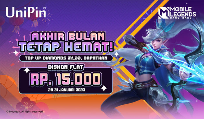 Top up Diamond MLBB Hemat di Akhir Bulan Cuma di UniPin