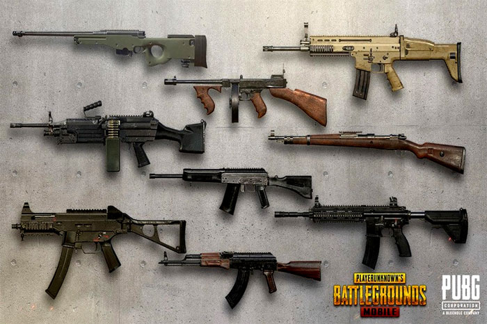 Daftar Senjata Assault Rifle PUBG Mobile dengan Damage Besar