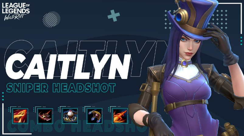 League Of Legends: Skill dan Item Caitlyn - UniPin