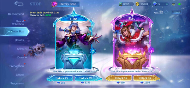 Fungsi Eternity Fragment Mobile Legends dan Cara Dapatnya