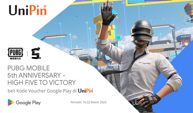 PUBG Mobile 5th Anniversary High Five to Victory