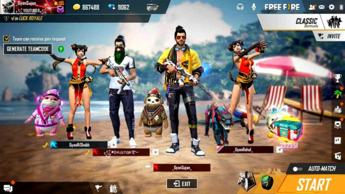 Ini Cara Bikin Nama Akun Free Fire dengan Spasi Kosong?