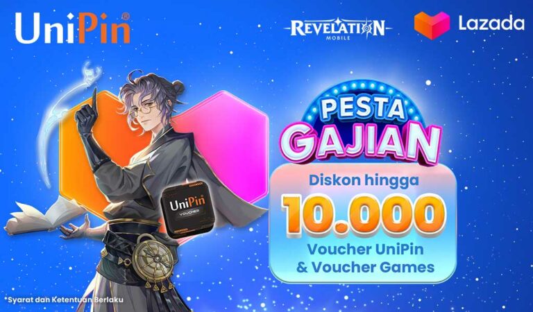 Promo Diskon Hingga Rp 10.000 Voucher UniPin dan Voucher Games di Pesta ...